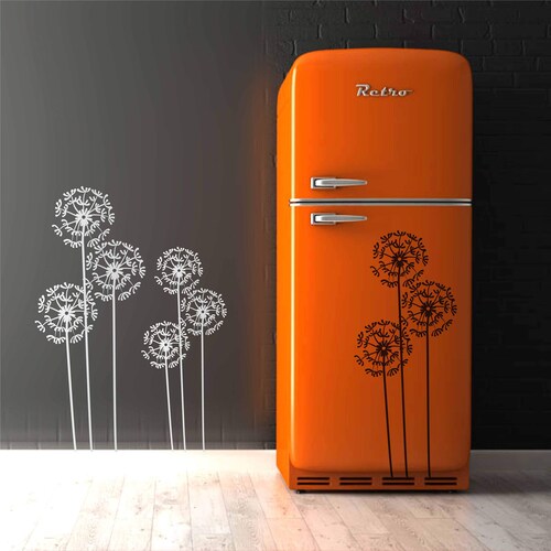 Fridge Door Wrap Vinyl Sticker Skin Decor Front Refrigerator - Etsy