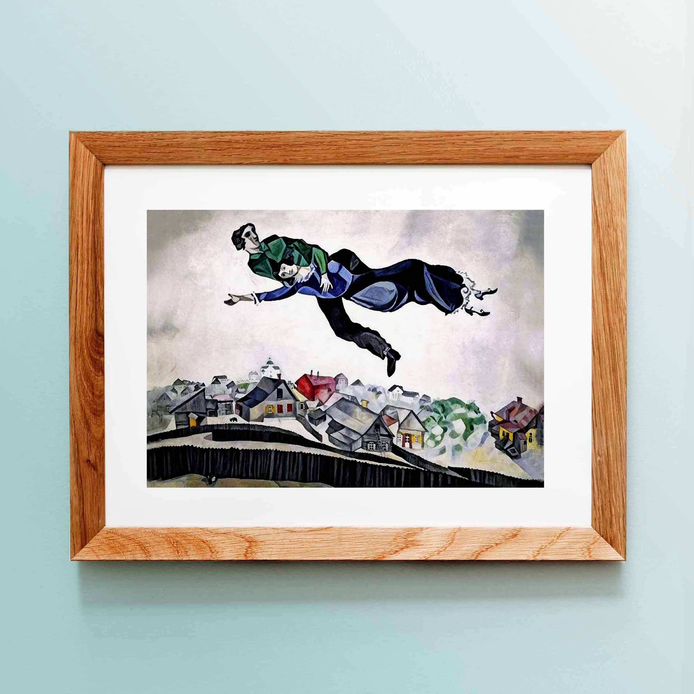 Marc Chagall Over The Town