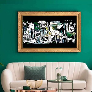 Guernica Pablo Picasso Printable Artwork. Printable for Canvas or Wall ...
