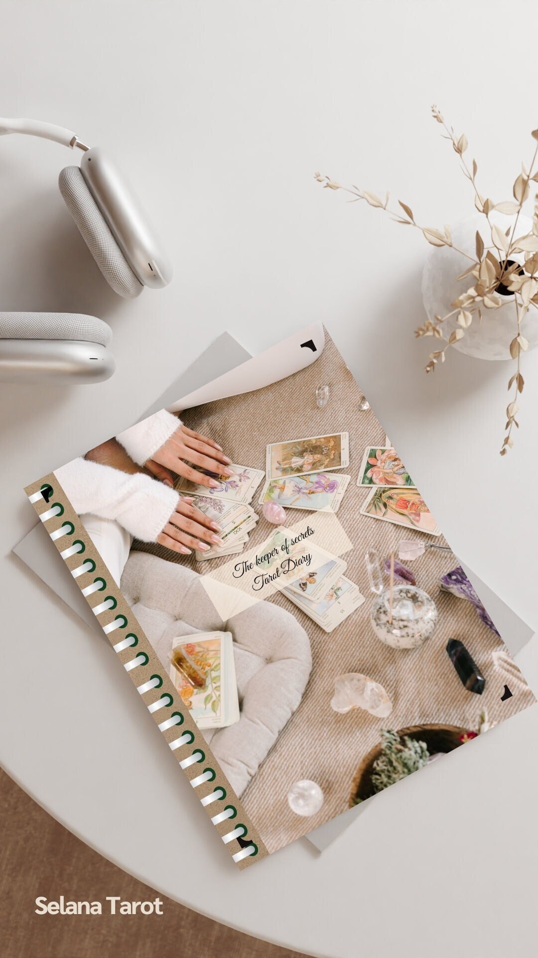Digital Product Tarot Journal Printable Tarot Diary the Keeper of Secrets Tarot Diary Printable ...