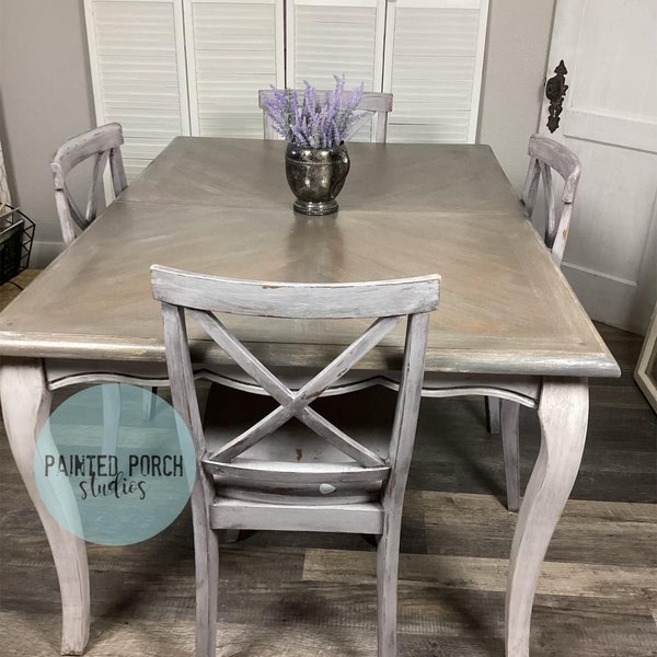 Painted Dining Table - Etsy