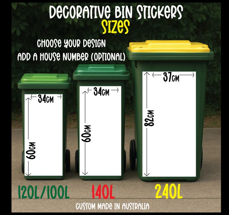 Rainbow Lorikeet Wheelie Bin Sticker – Decorative, Weatherproof ...