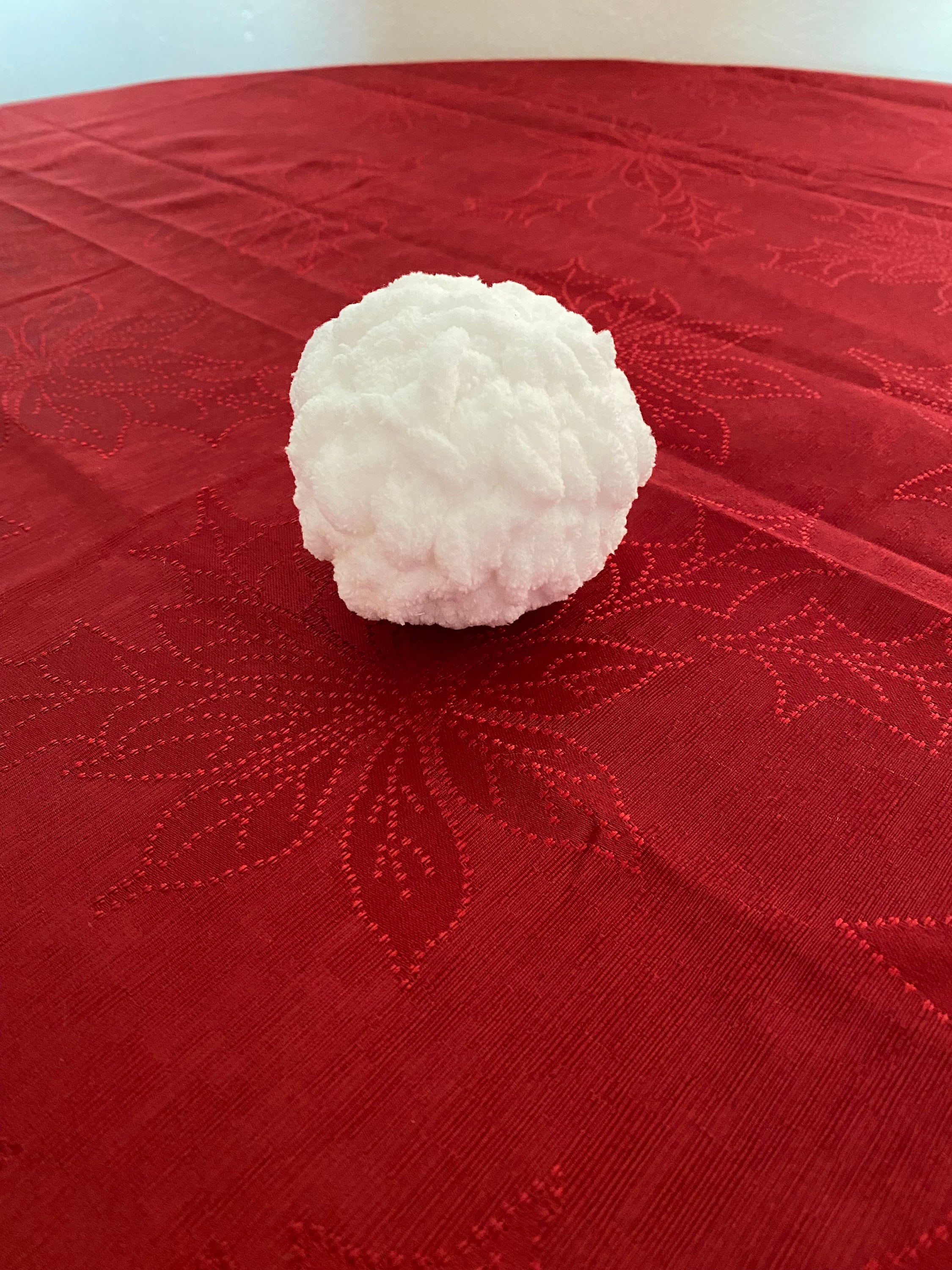 Handmade Plush Snowball- Snowball Decor - Etsy