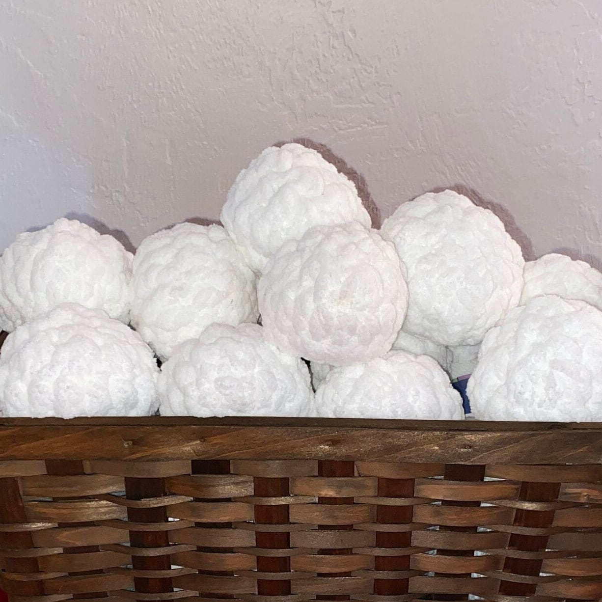 Handmade Plush Snowball- Snowball Decor - Etsy