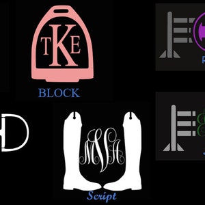 Horse Tack and Gear Monogram - Etsy
