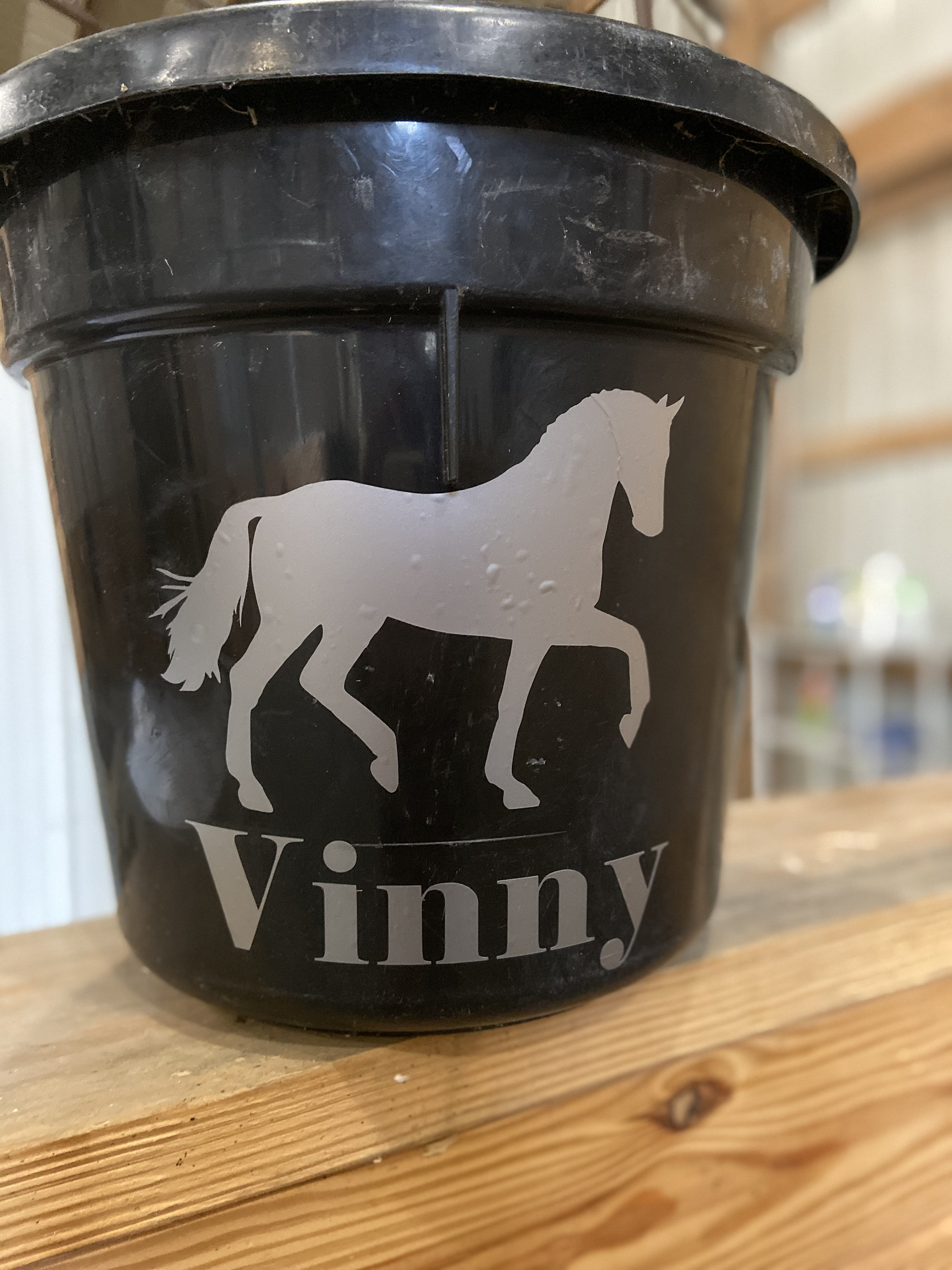 Water or Feed Bucket Decal | Etsy