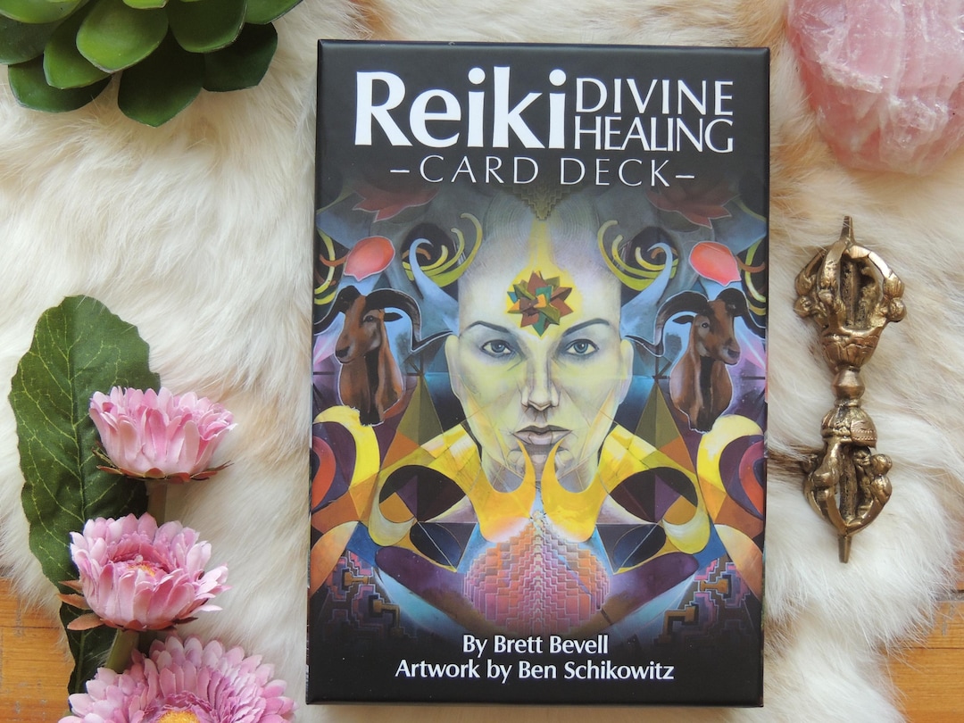 Reiki Divine Healing Card Deck / Reiki / Reiki Healing Oracle Deck and ...