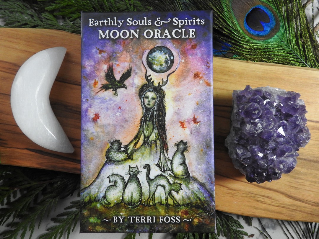 Earthly Souls and Spirits Moon Oracle Card Set / Moon Oracle Card Set ...