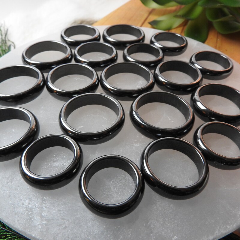 Hematite Ring - Etsy
