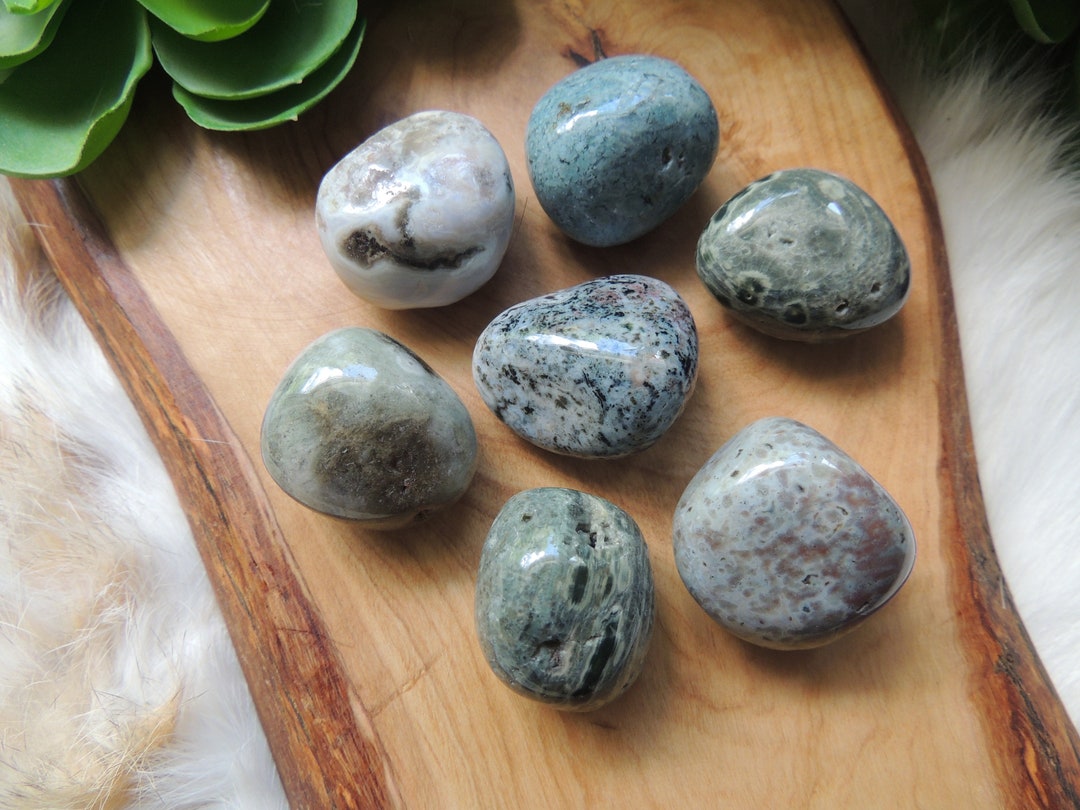 Ocean Jasper / Ocean Orbicular Jasper / Atlantis Stone / Sea Jasper ...