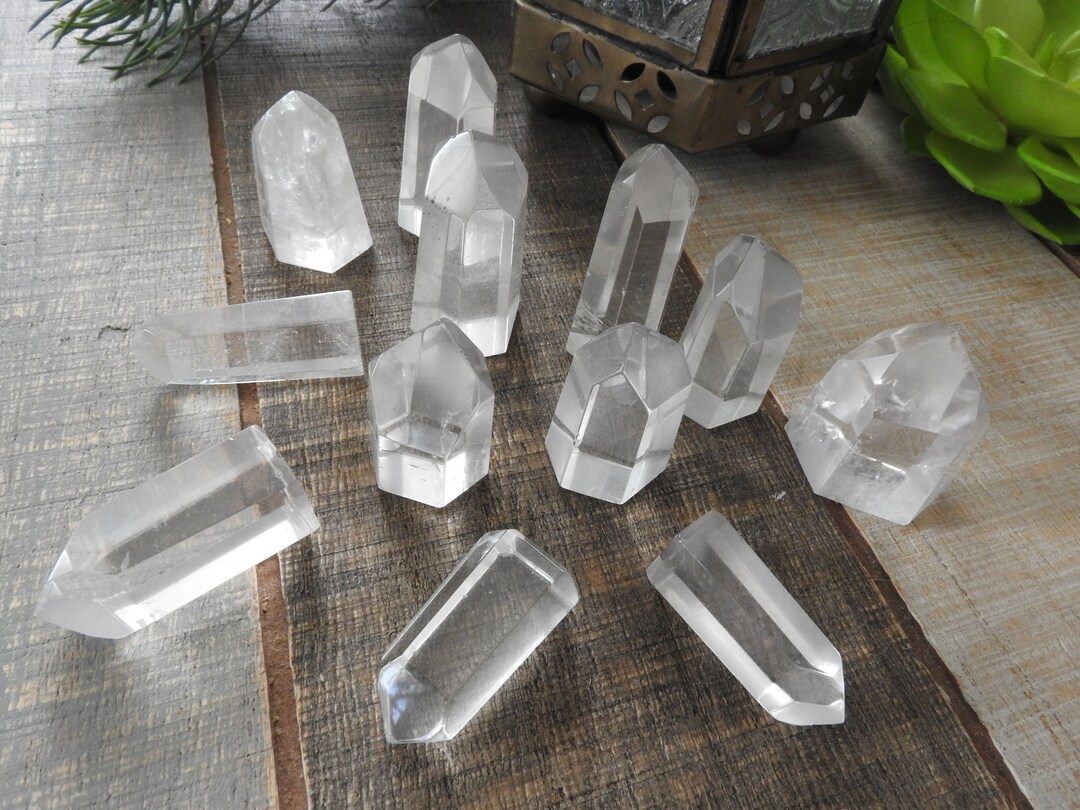 Clear Quartz Towers / SMALL Towers / Polished Clear Quartz Towers ...