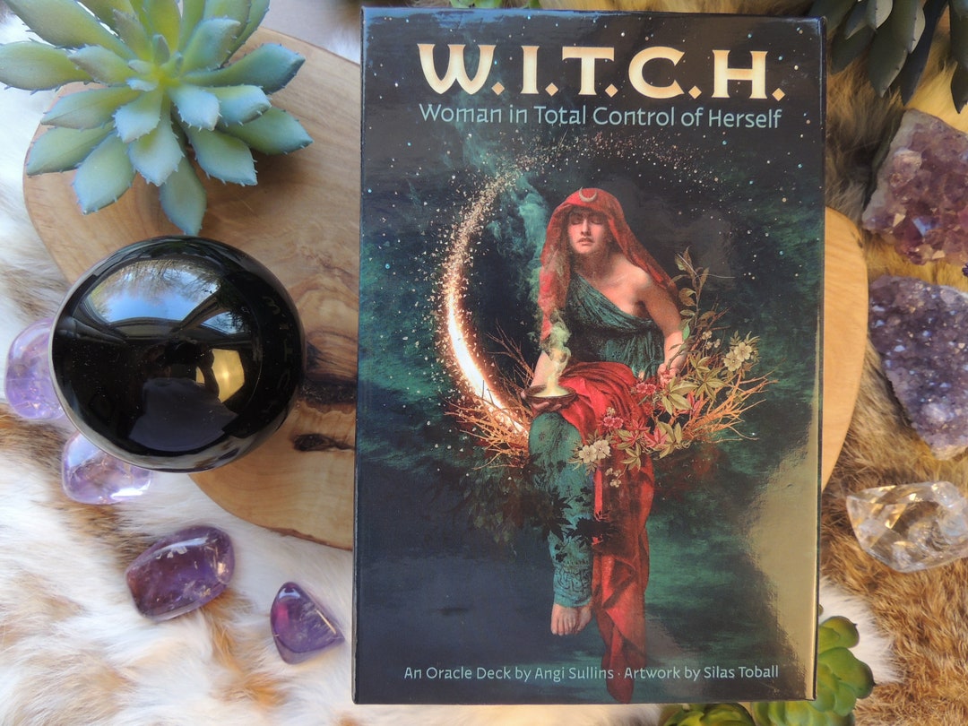 W I T C H Oracle Set / Woman in Total Control of Herself / WITCH Oracle Deck / WITCH Oracle Deck ...