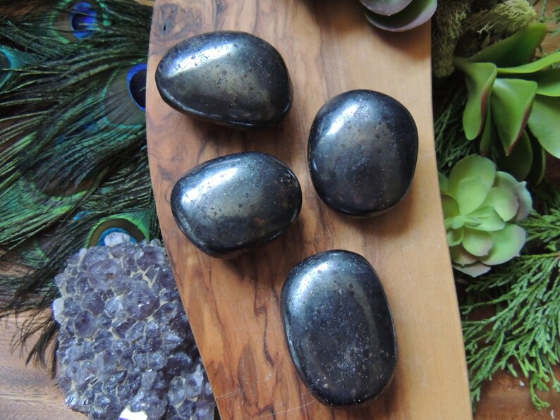 Hematite / MED PALM Stone Hematite / Smooth Hematite / Non - Etsy