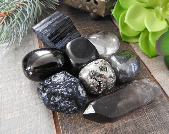 Grounding Crystal Set / Grounding / Protection / 8 Piece Crystal Set ...