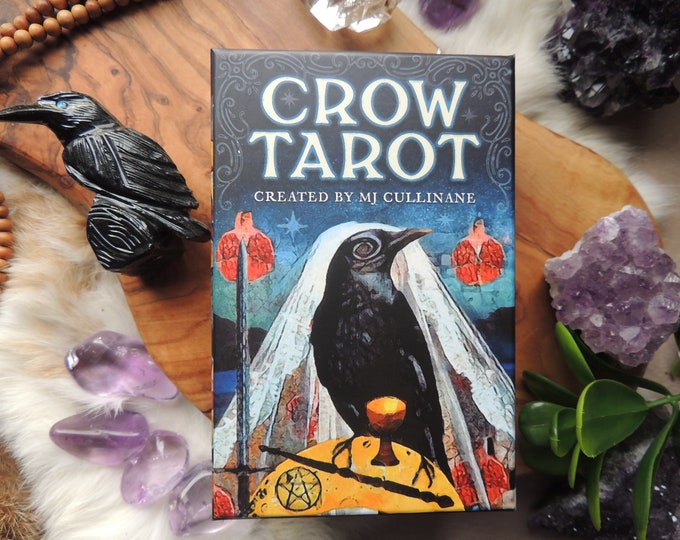 Crow Tarot / Crow Tarot Deck / Raven Tarot Deck / Spiritual Deck / Crow ...