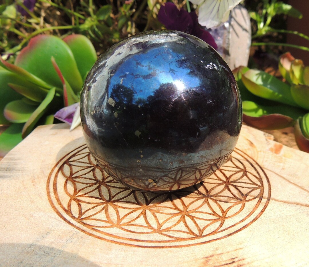 Covellite Sphere / Covellite / LARGE Covellite Sphere / Rare Covellite ...