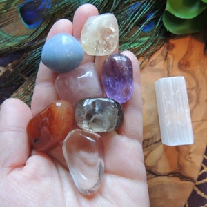 Chakra Kit / 8 Stone Chakra Kit / Chakra Set / Basic Chakra Kit ...