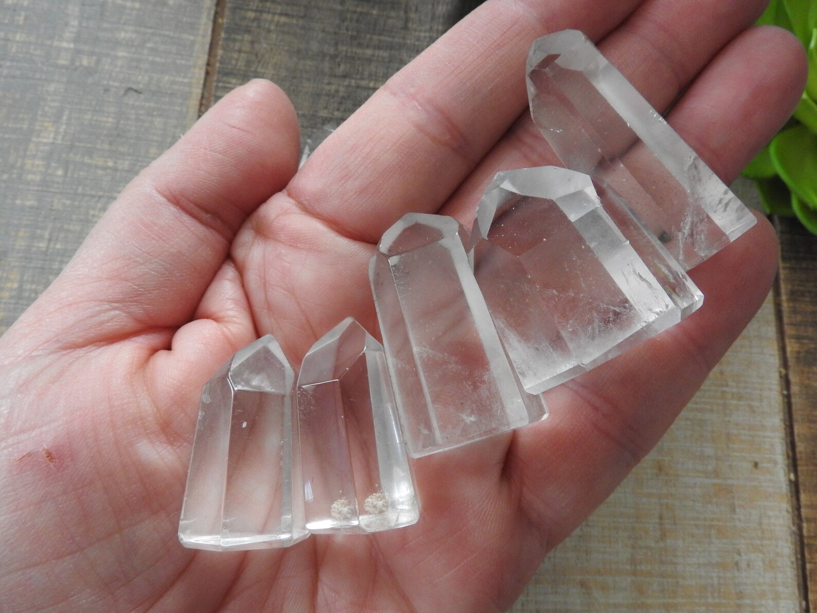 Clear Quartz Towers / SMALL Towers / Polished Clear Quartz - Etsy