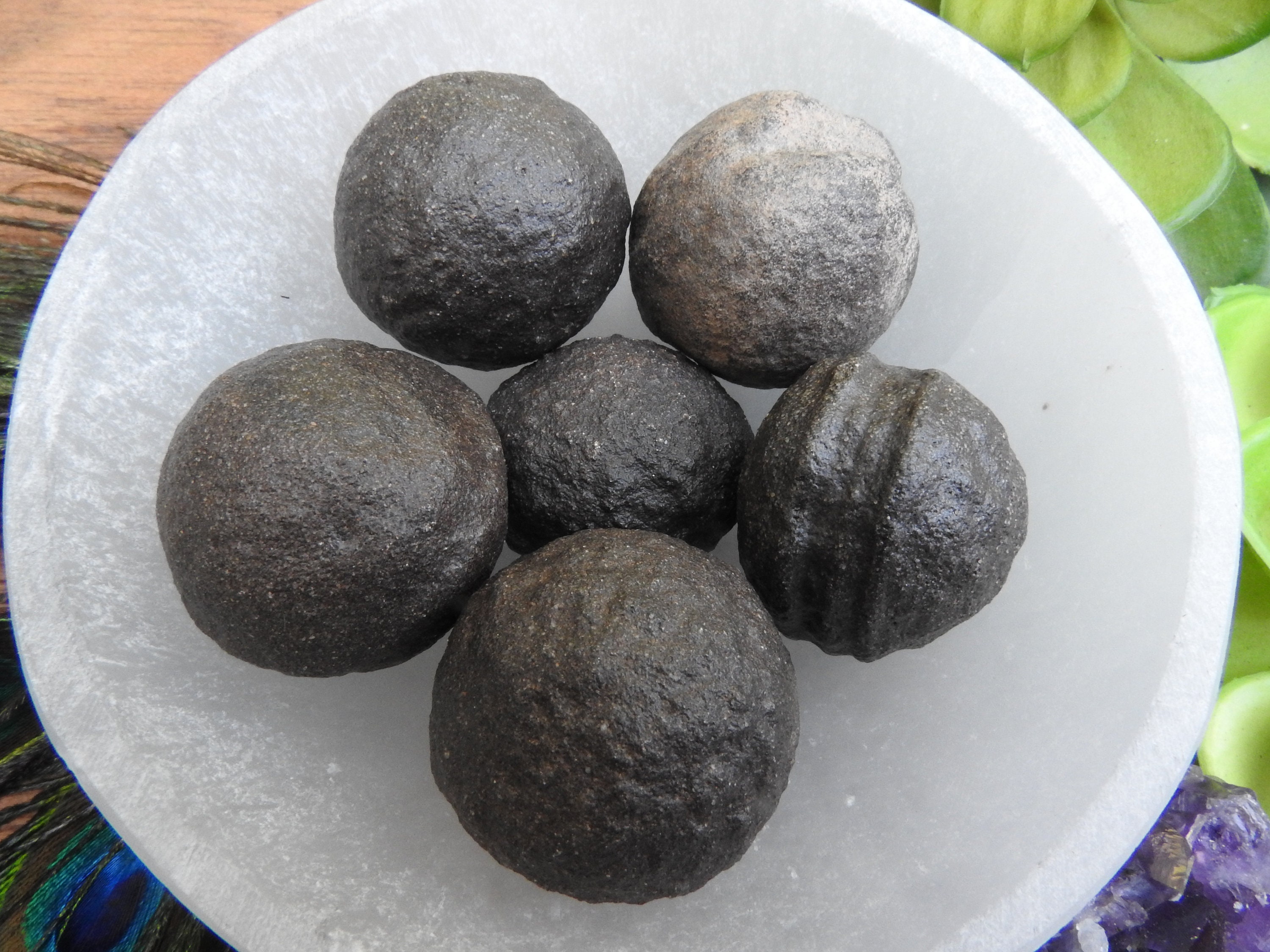 Shaman Stones / SMALL Moqui Marbles / Maqui Balls / Mochi | Etsy