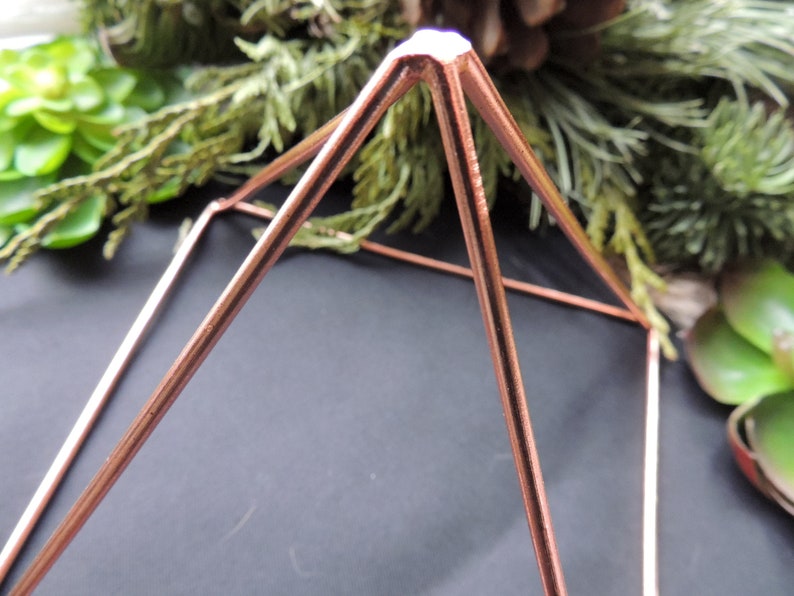 Copper Pyramid / 6 Copper Pyramid / SOLID Copper - Etsy