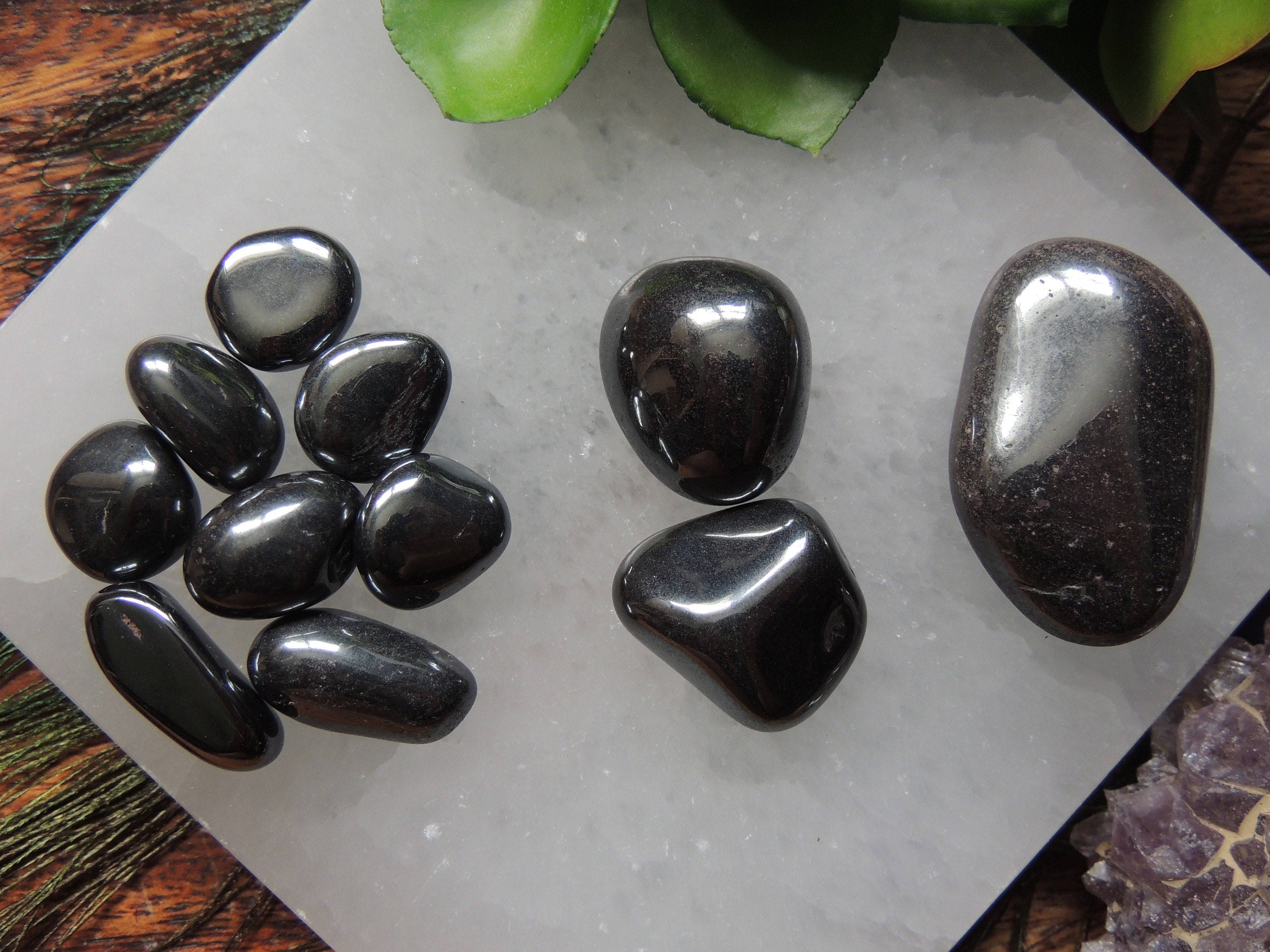 Hematite / SMALL Hematite / 2 Oz Pack / Smooth Hematite / Non - Etsy UK