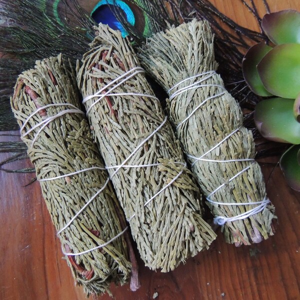 Cedar Smudge - Etsy