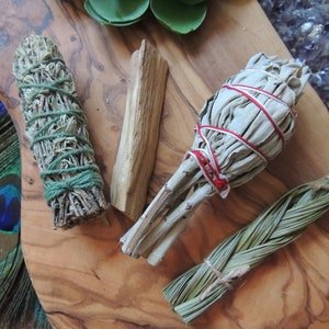 Smudge Kit / SAMPLE Smudge Set / Cleansing Kit / Smudging Kit ...