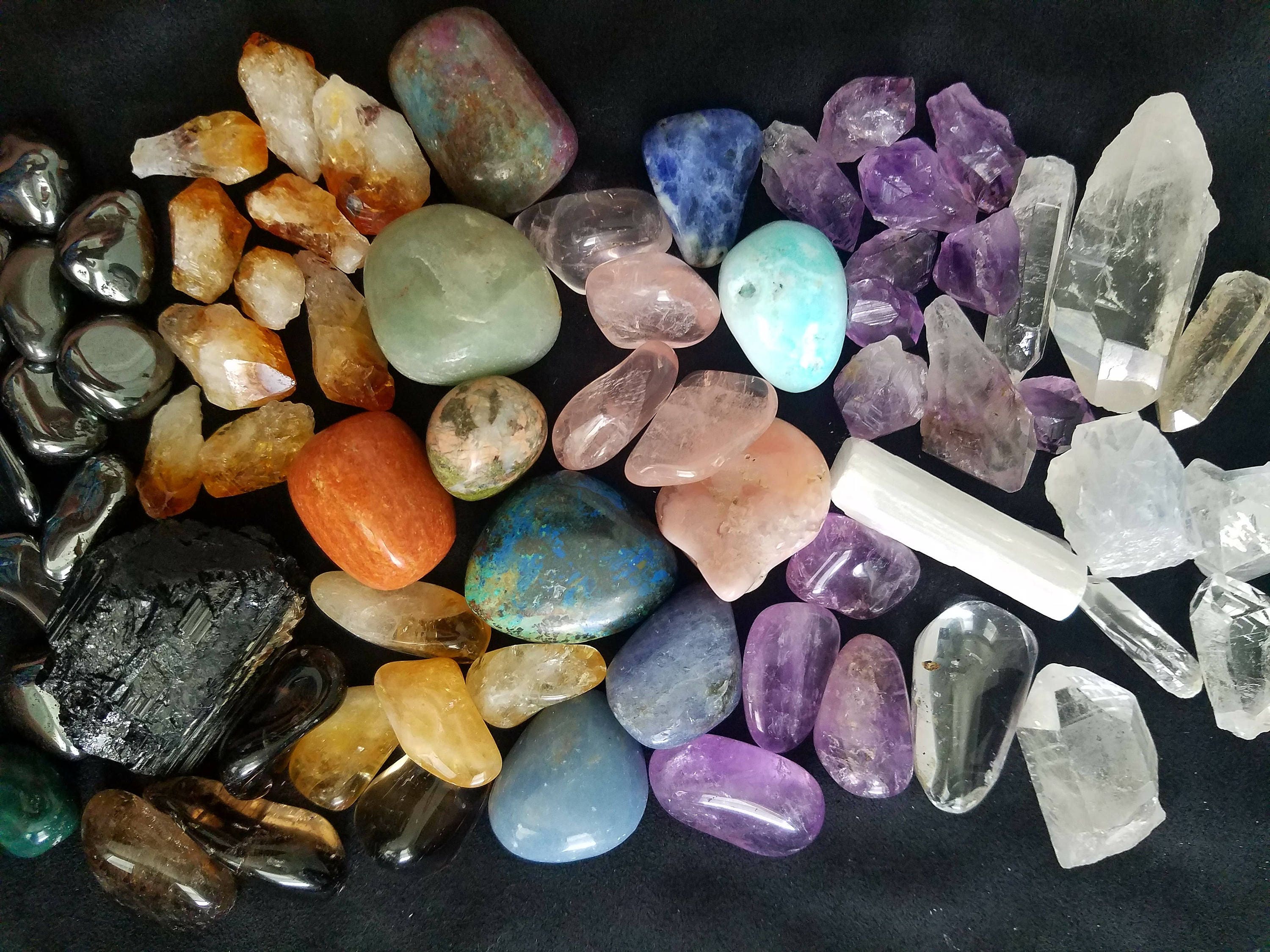 Chakra Set / LARGE Chakra Set / 70 Crystals Chakra Collection | Etsy