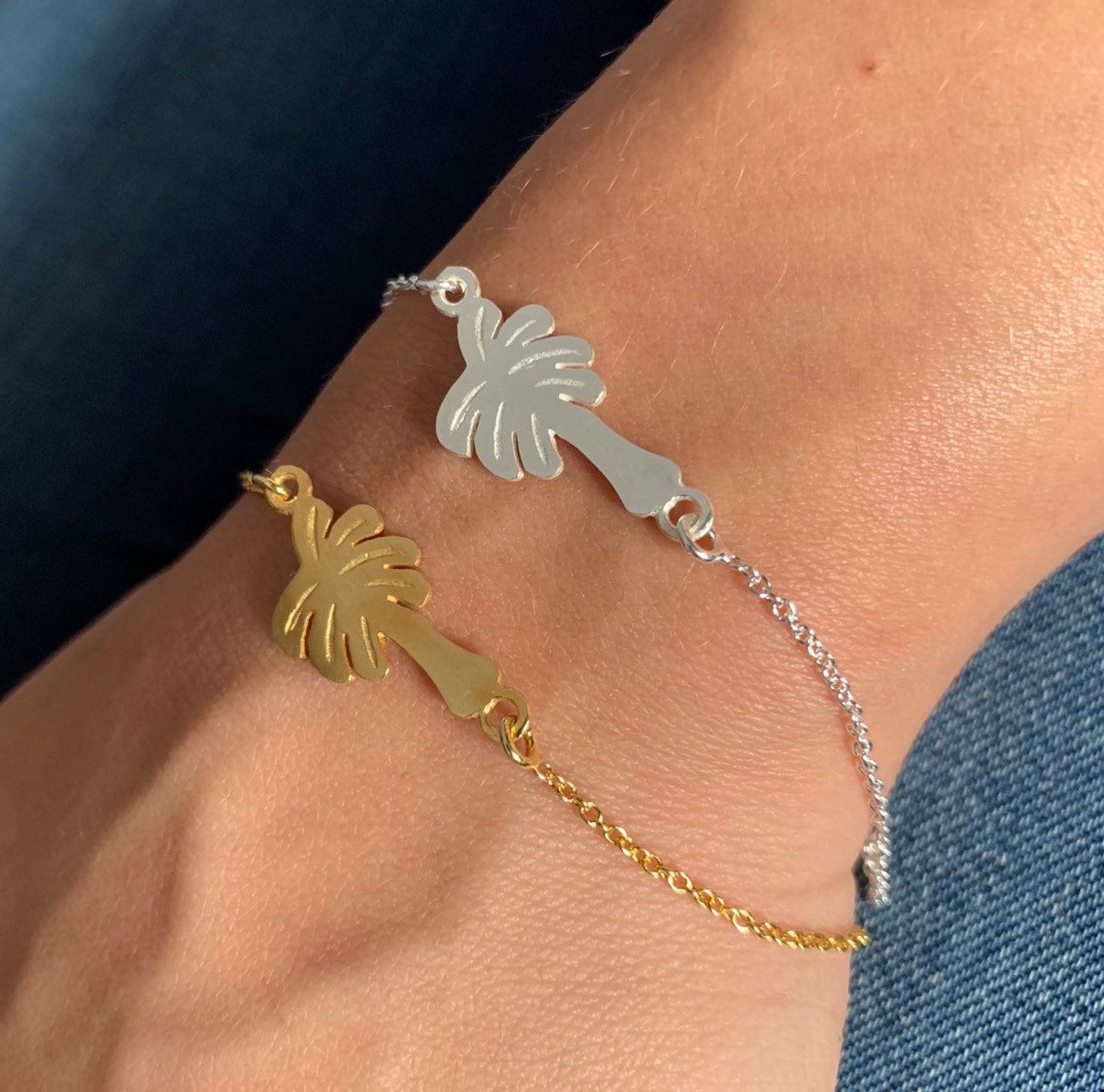 Palm Tree Bracelet Palm Bracelet Tree Bracelet Palm Tree - Etsy