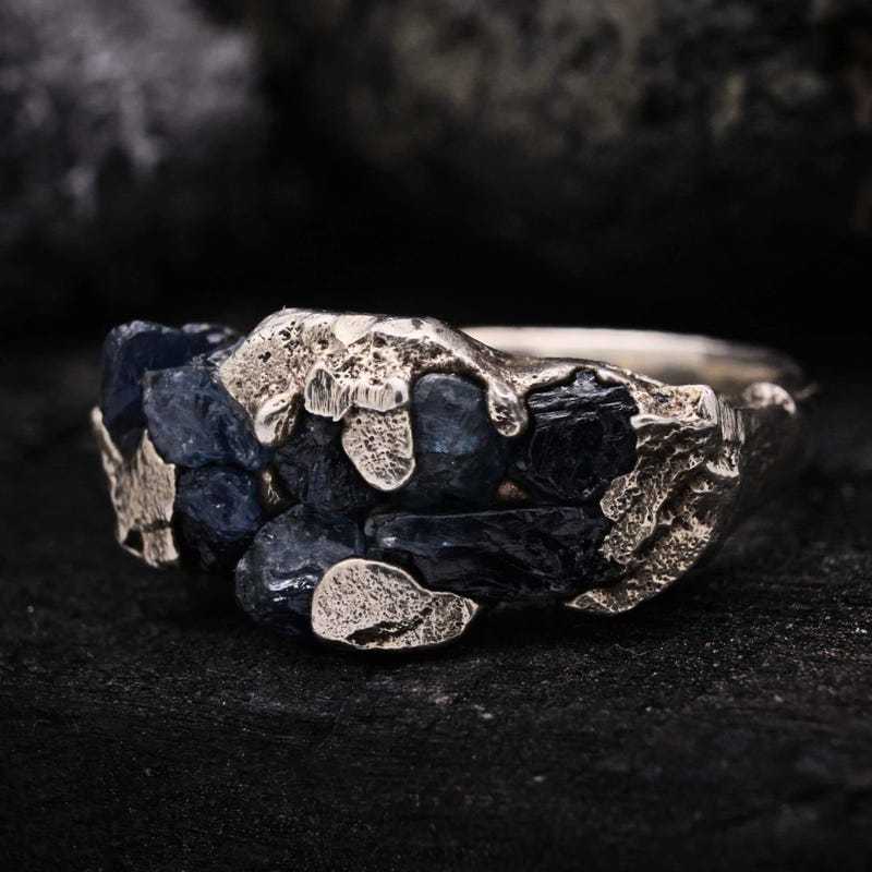 Cast Silver Ring - Etsy