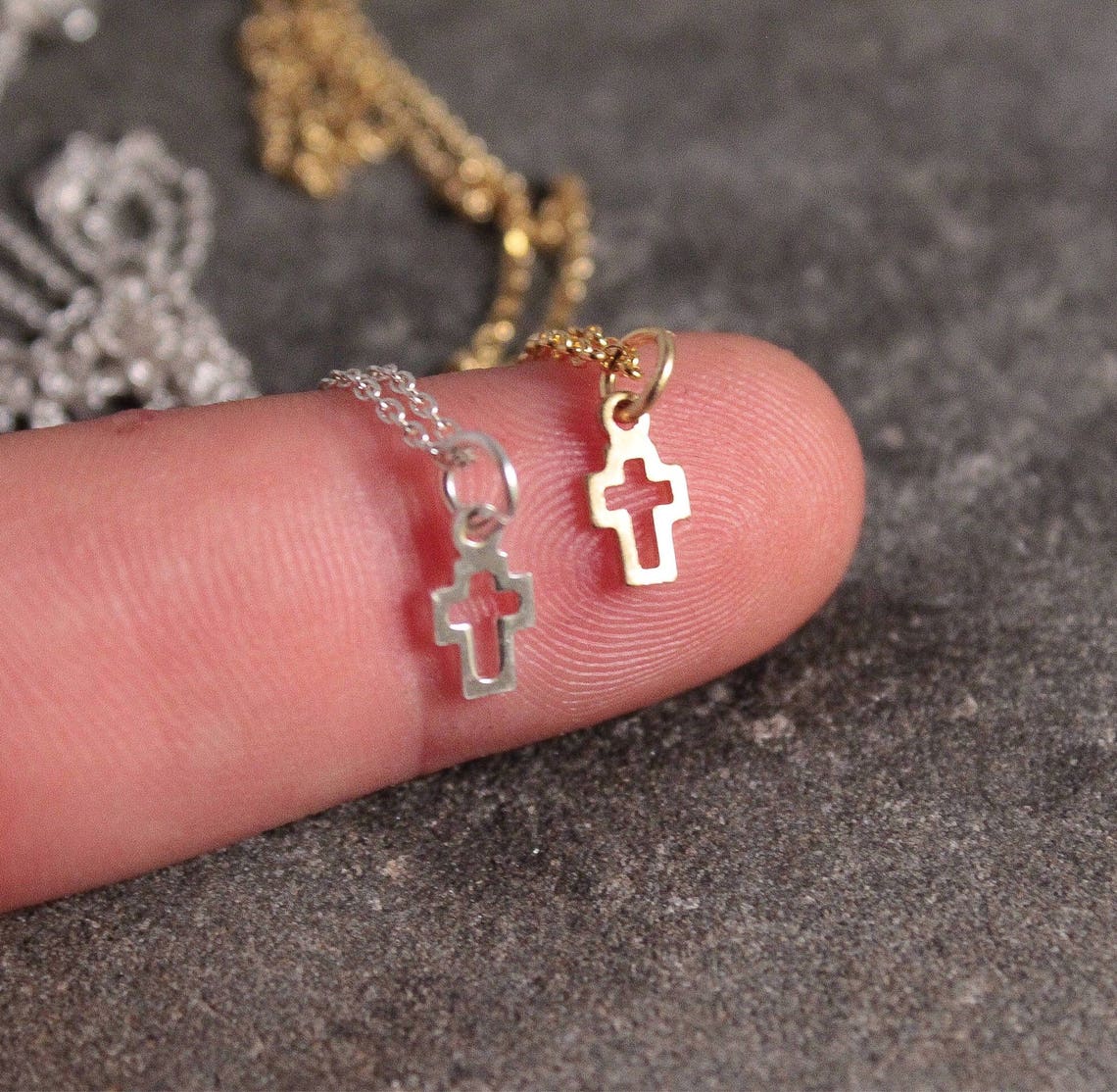 Cross Necklace Necklaces For Women Cross Jewelry Silver | Etsy