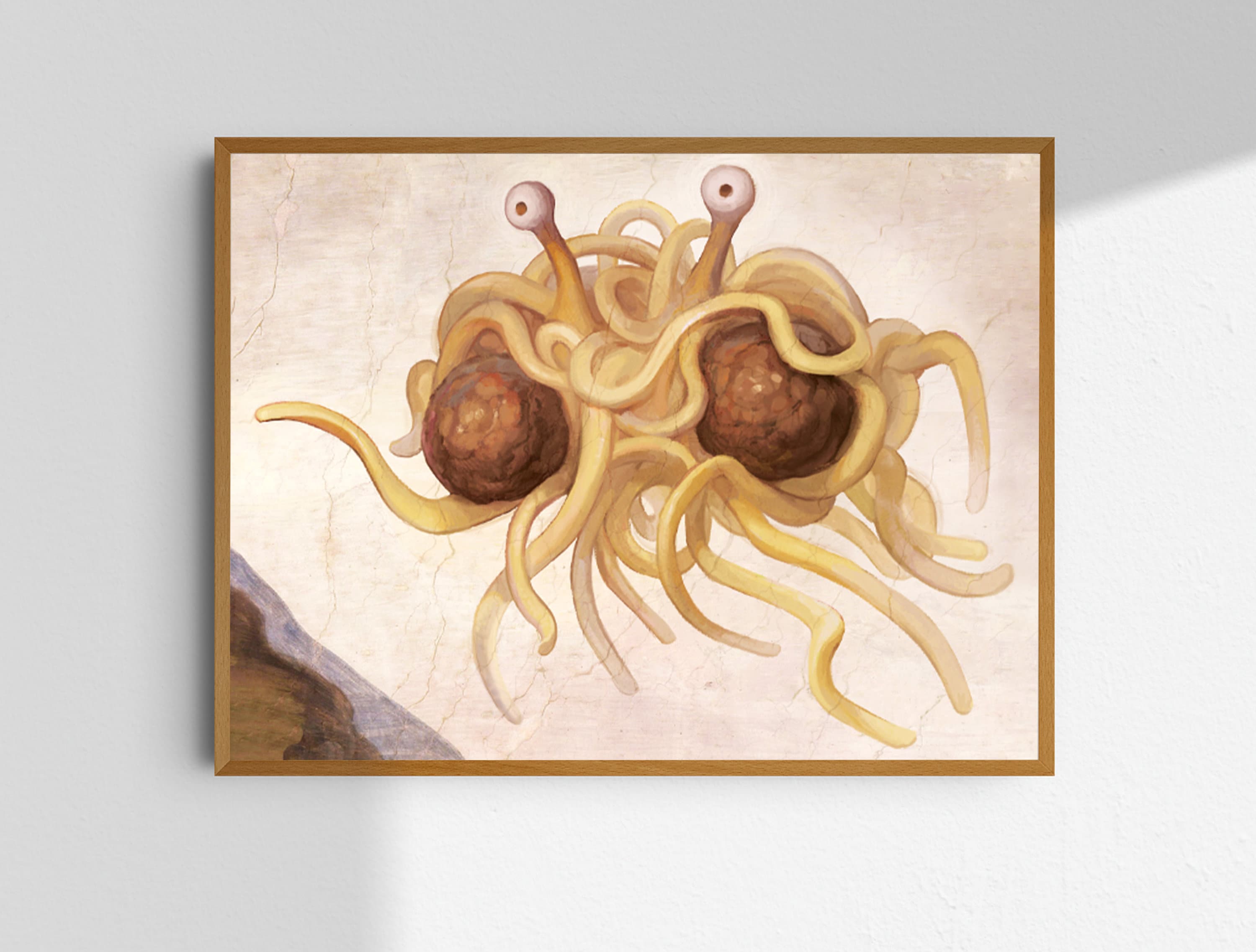 Flying Spaghetti Monster - Pastafarian- Church of the Flying Spaghetti ...
