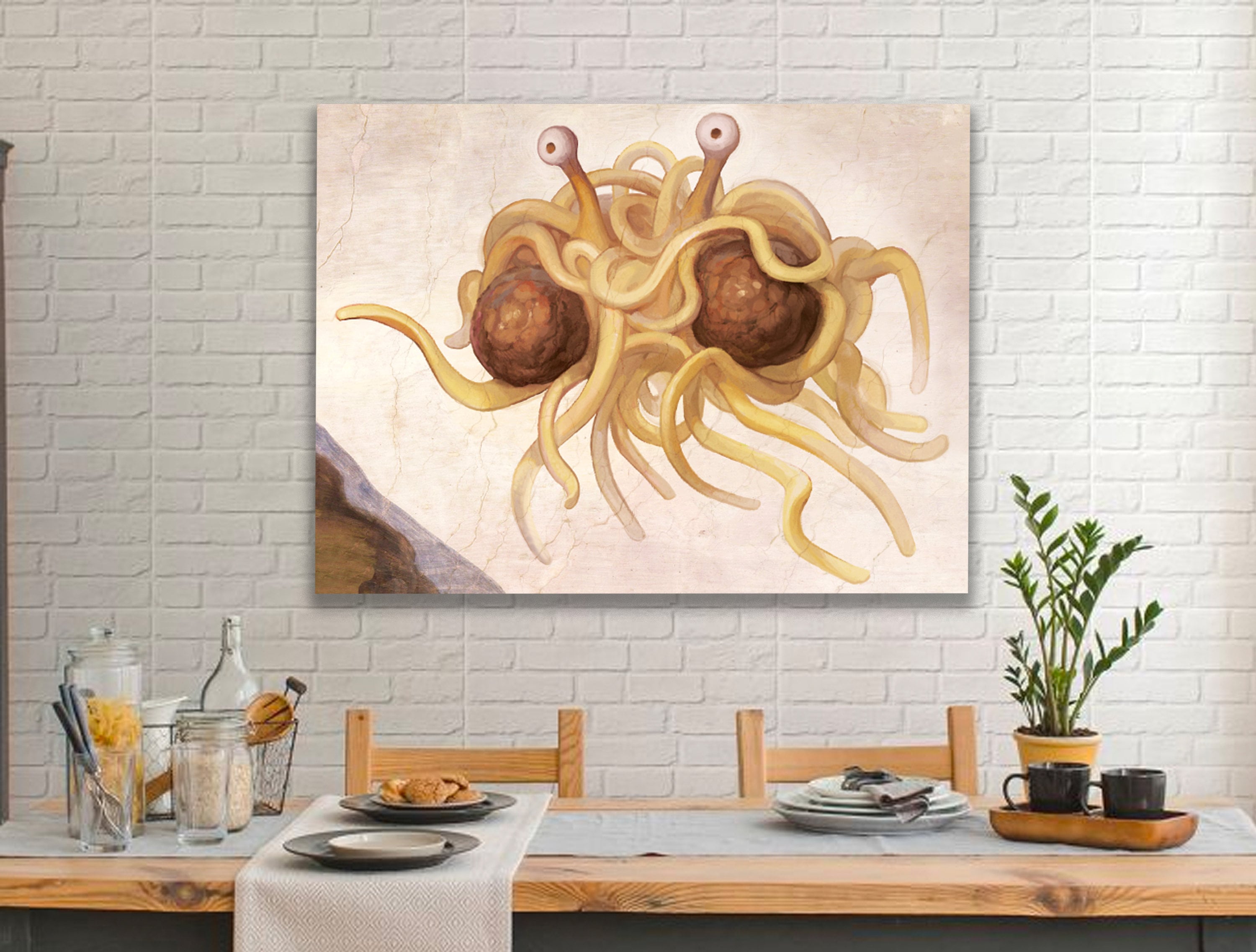 Church Of The Flying Spaghetti Monster Wallpaper