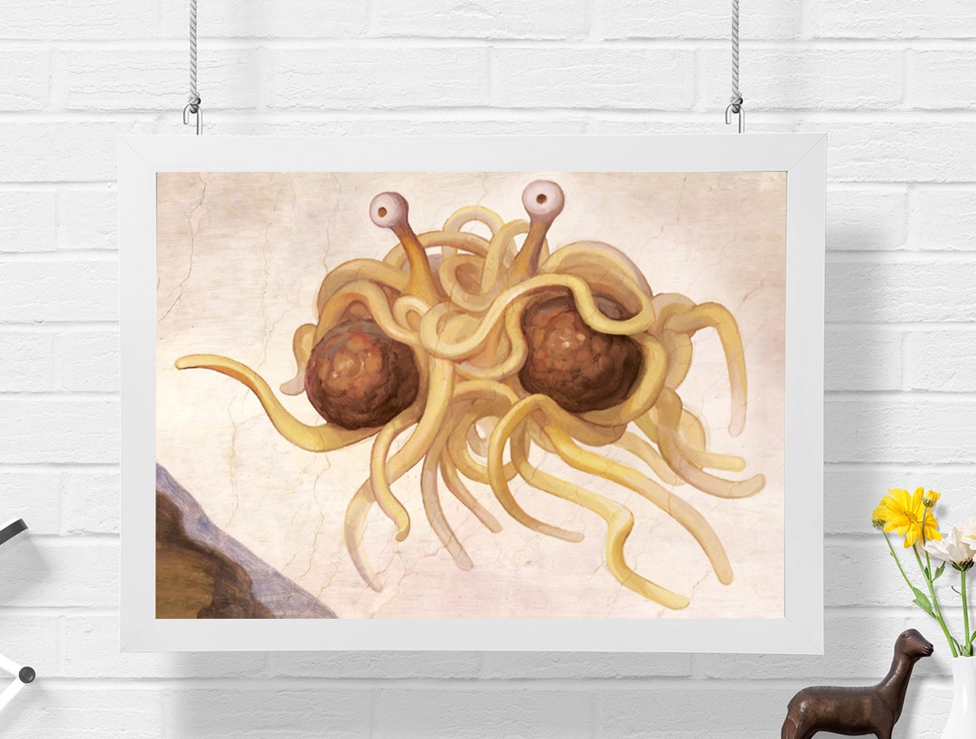 Flying Spaghetti Monster - Pastafarian- Church of the Flying Spaghetti ...