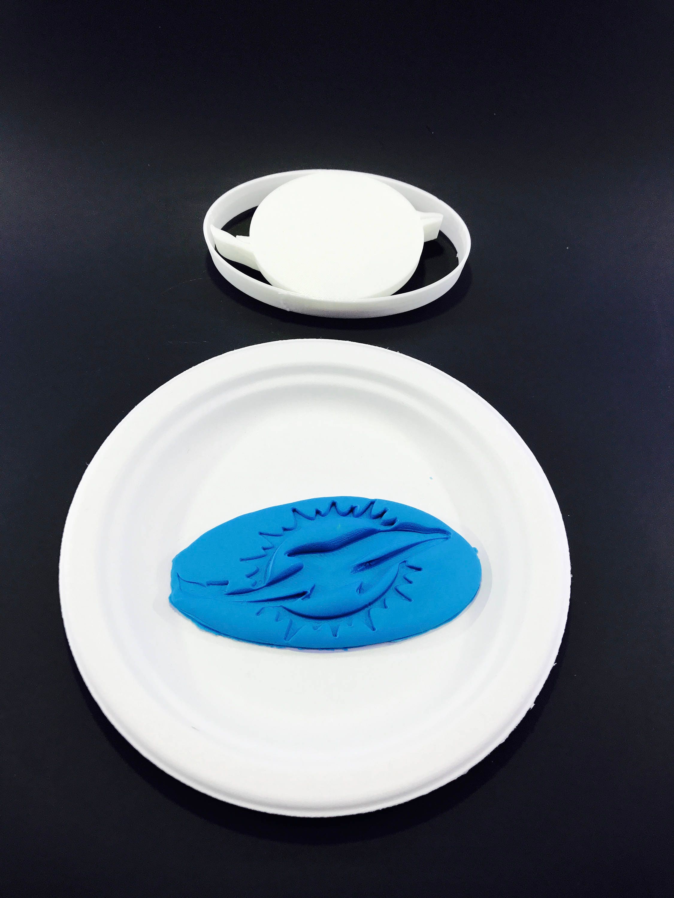 Miami Dolphins Cookie / Fondant Cutter Football 5 Pack - Etsy