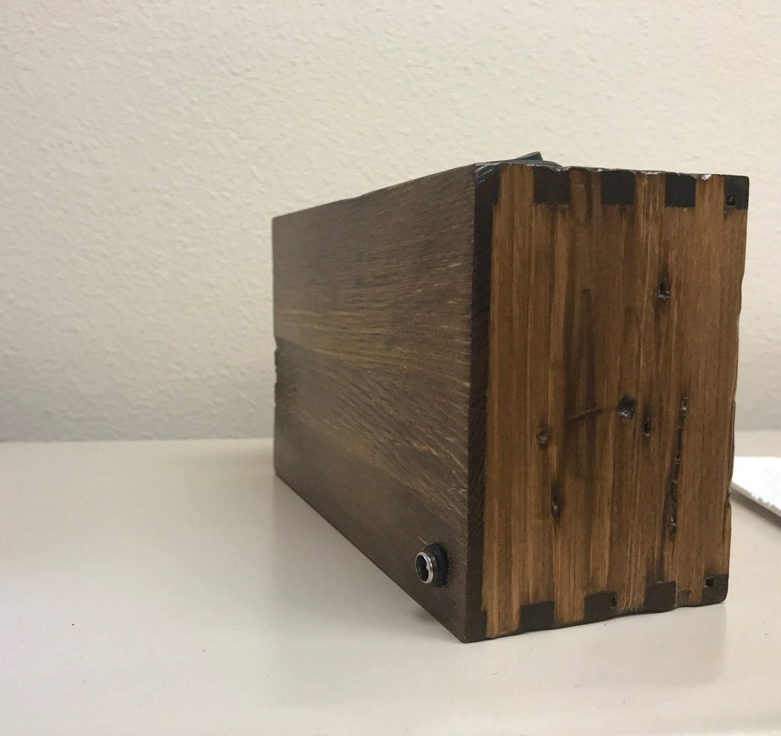 Cool Husband Gift Wooden Lamp Man Desk Lamp Wood Photo | Etsy