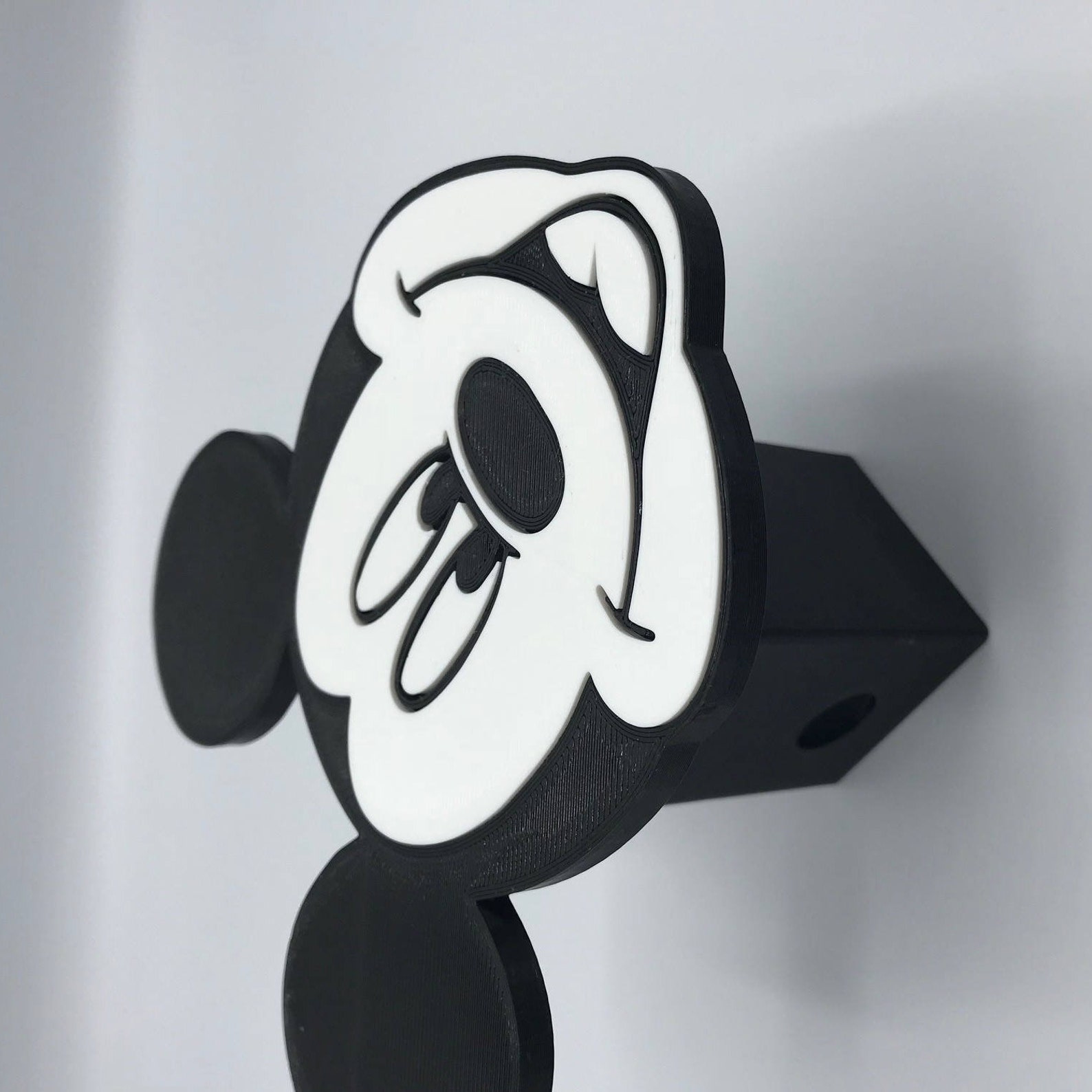 3D Printed Mickey / Minnie Mouse Trailer Hitch Cover Perfect - Etsy