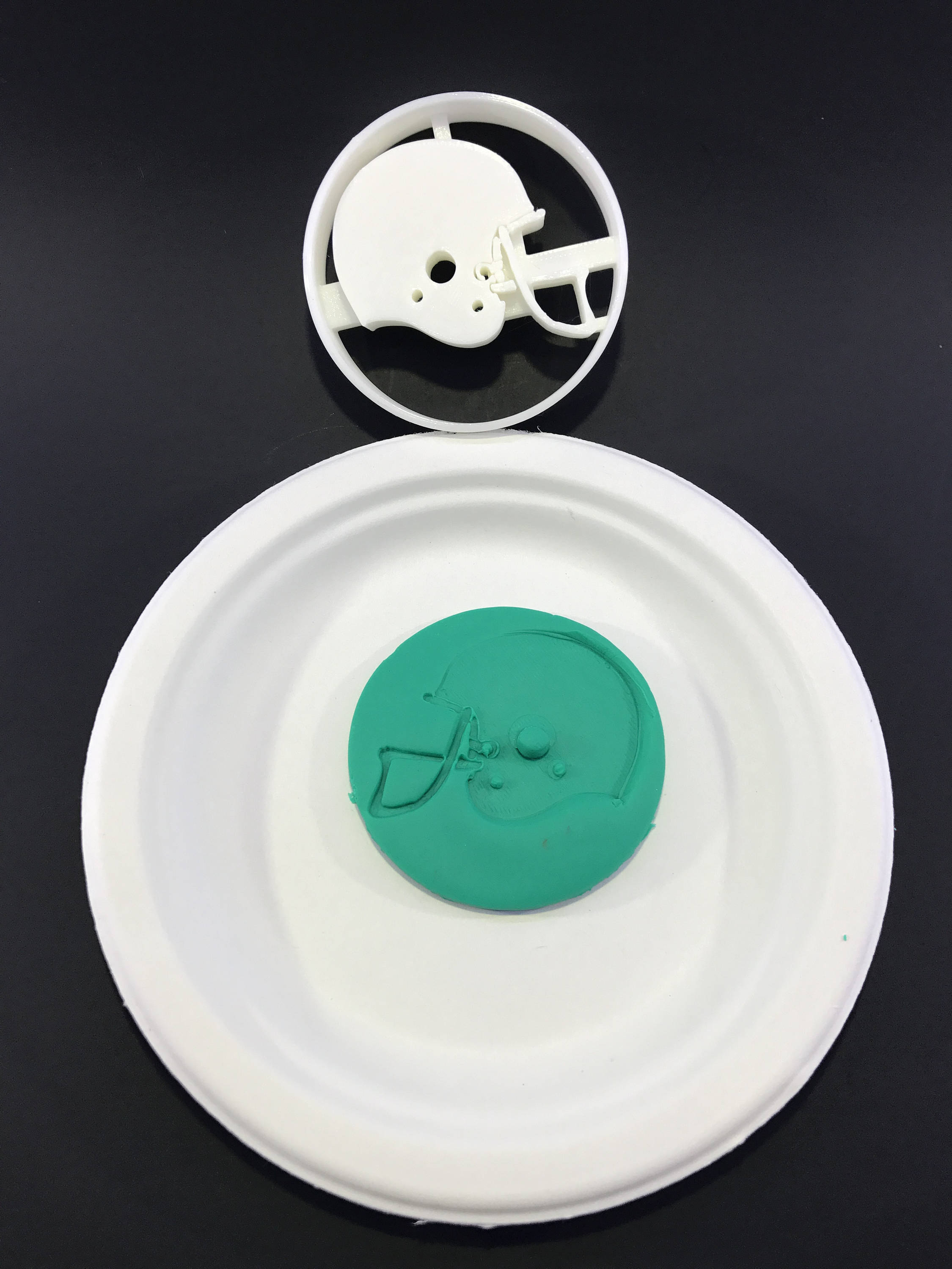 Green Bay Packers Cookie / Fondant Cutter Football 5 Pack - Etsy