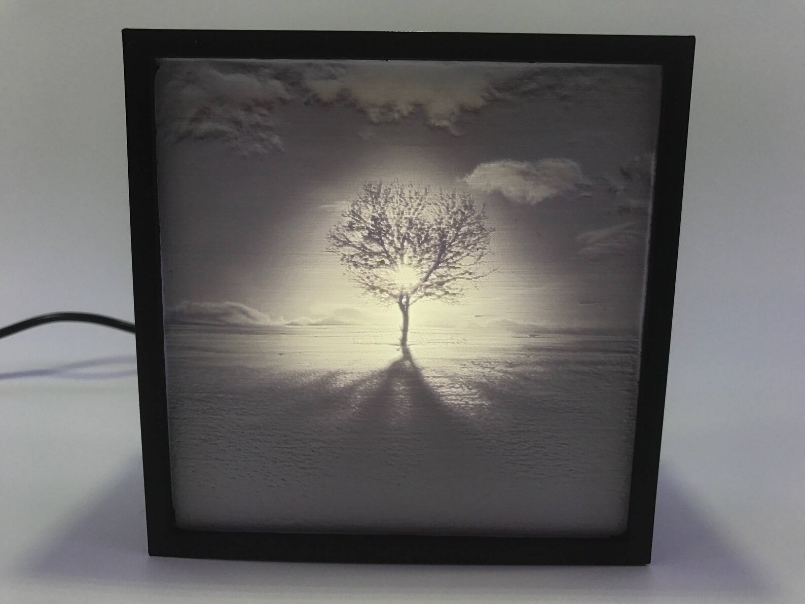 Desk Lamp Photo Box Accent Lamp Nature Lamp Table Lamp | Etsy