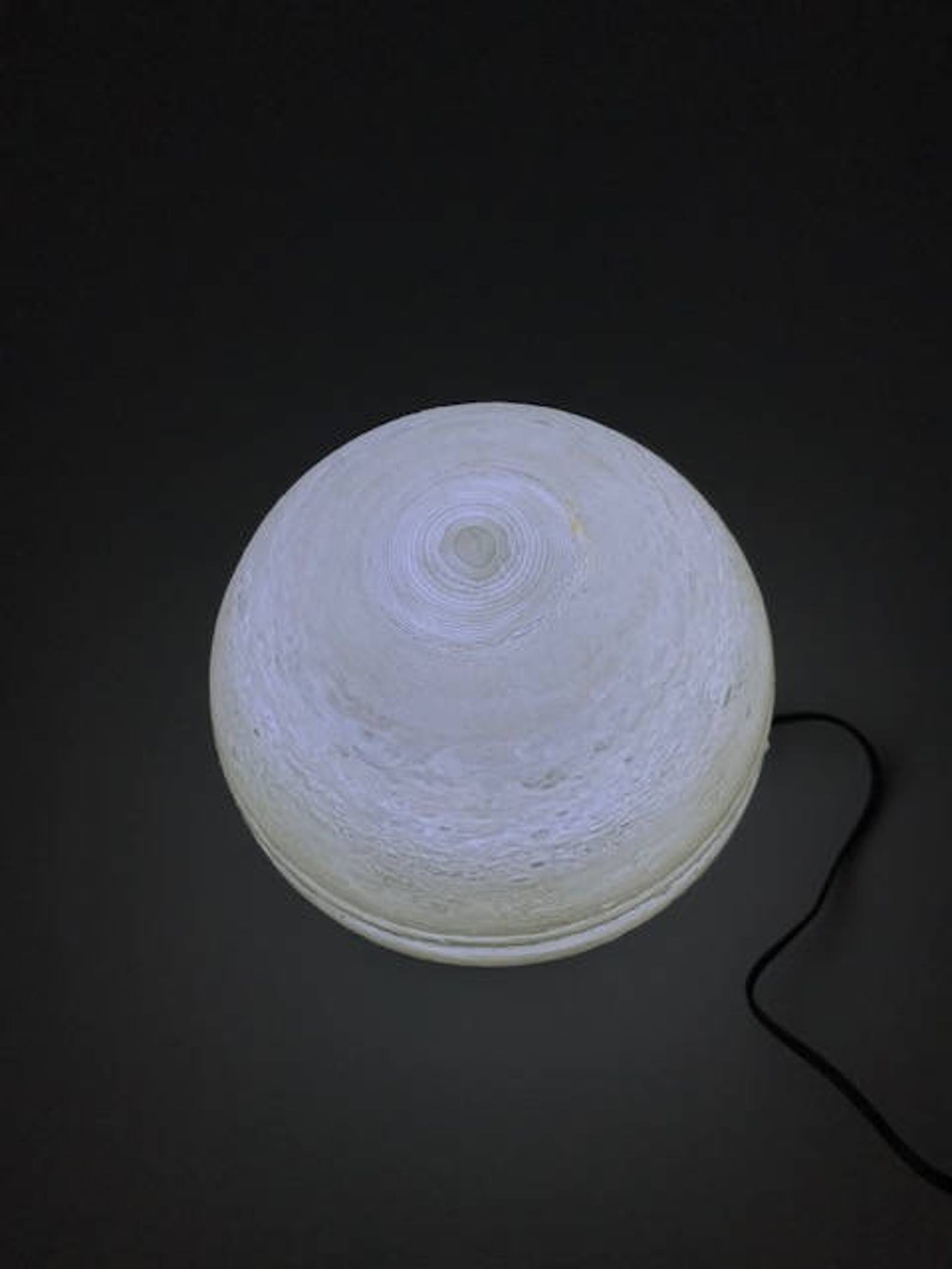 3D Printed Jupiter Lamp With LED Tabletop Lighting Unique - Etsy