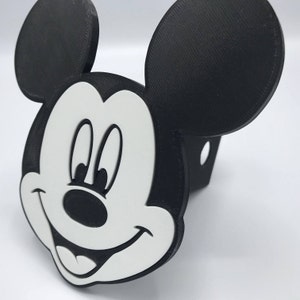 3D Printed Mickey / Minnie Mouse Trailer Hitch Cover - Perfect for ...