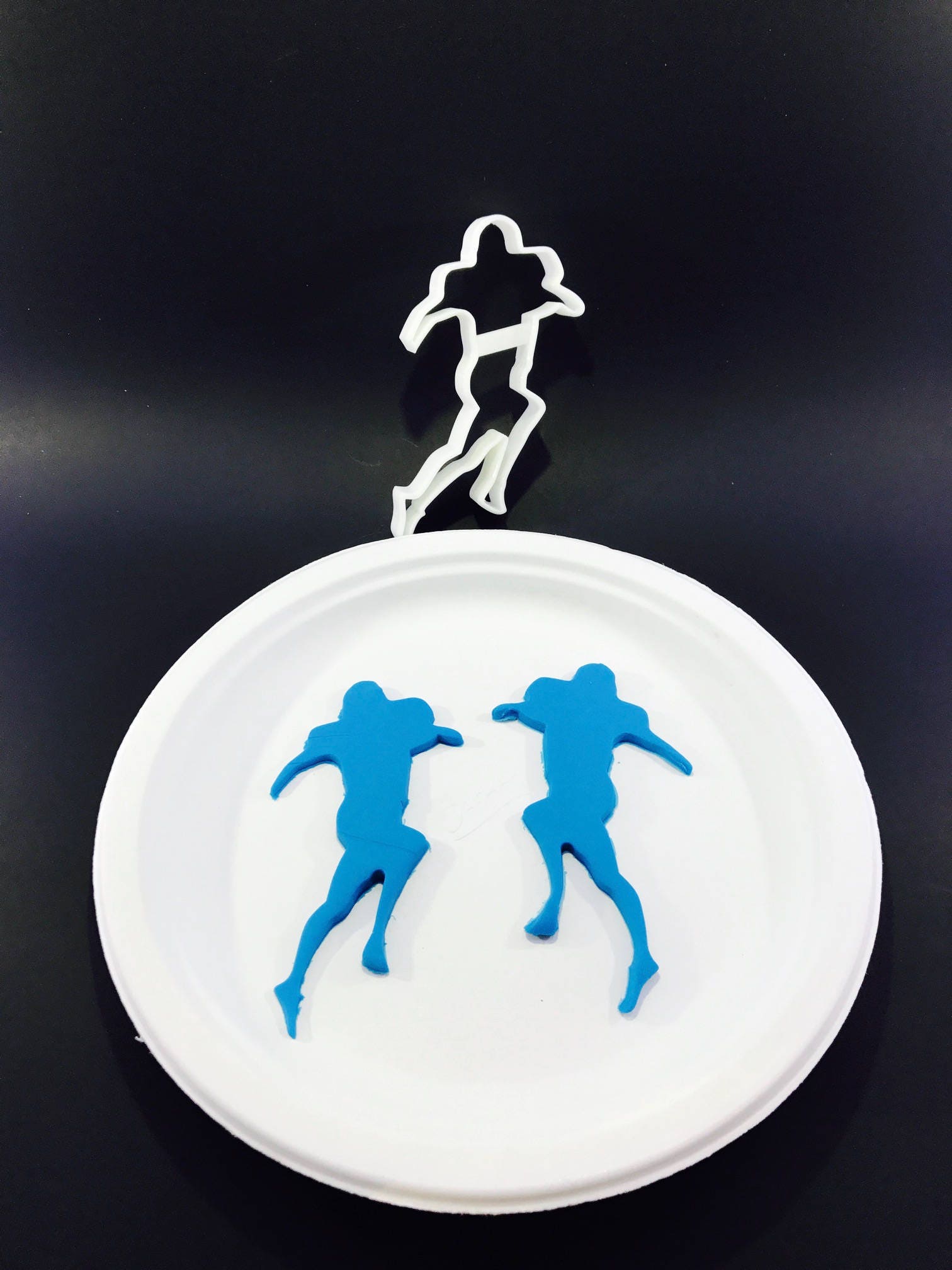 Green Bay Packers Cookie / Fondant Cutter Football 5 Pack | Etsy