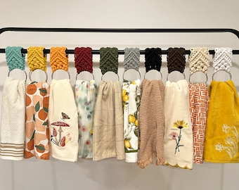 Macrame Towel Holder - Etsy