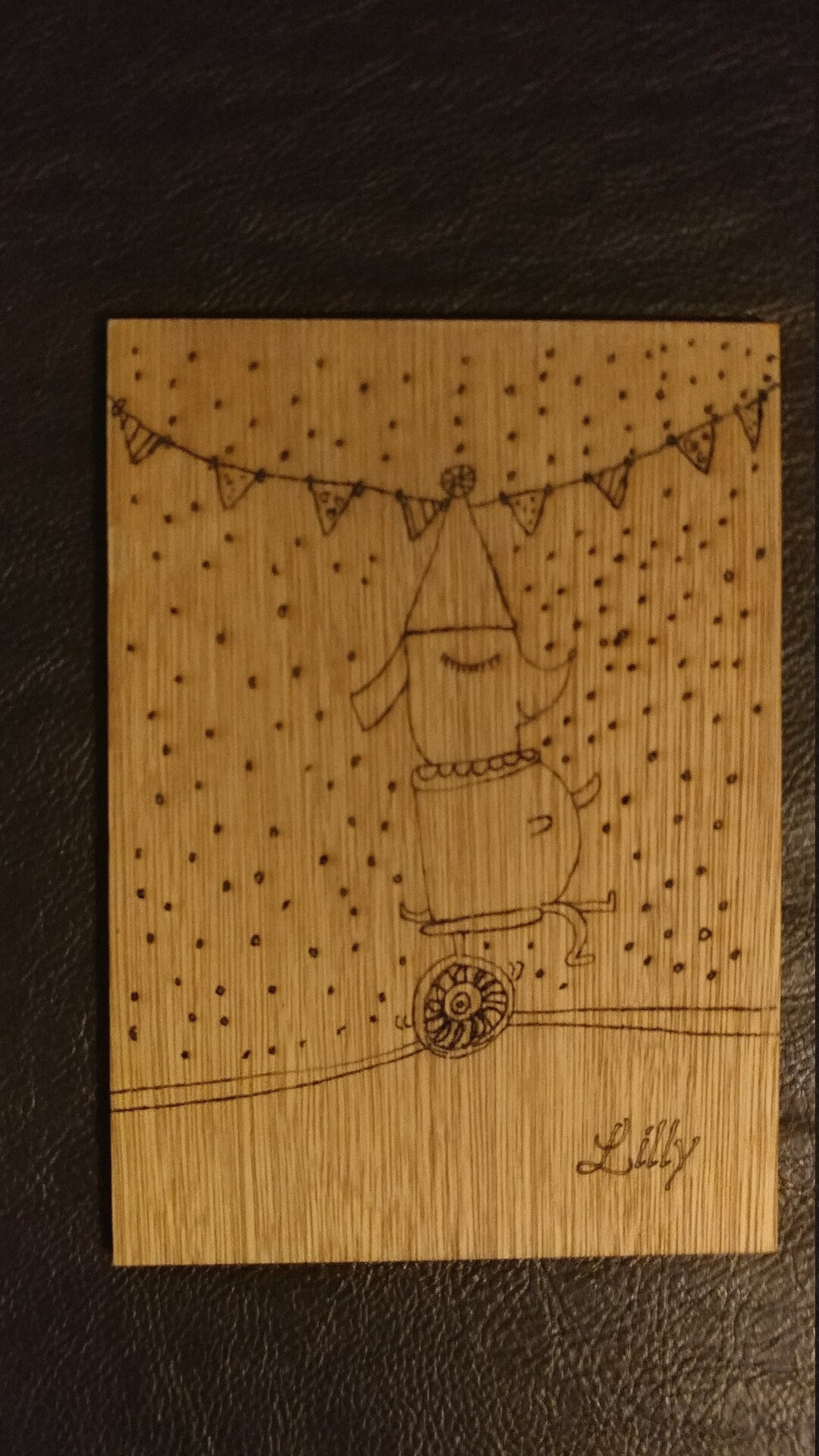 Personalized Child's Drawing Laser Engraving - Etsy