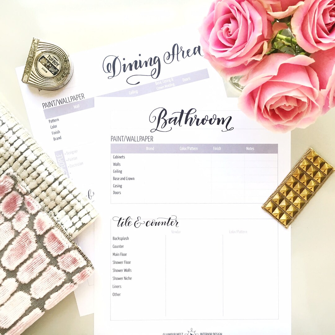 Home Decor Archives Sheets ~ Complete Bundle - Etsy