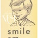 Vintage Flash Card "s is for Smile" Instant Download - Etsy