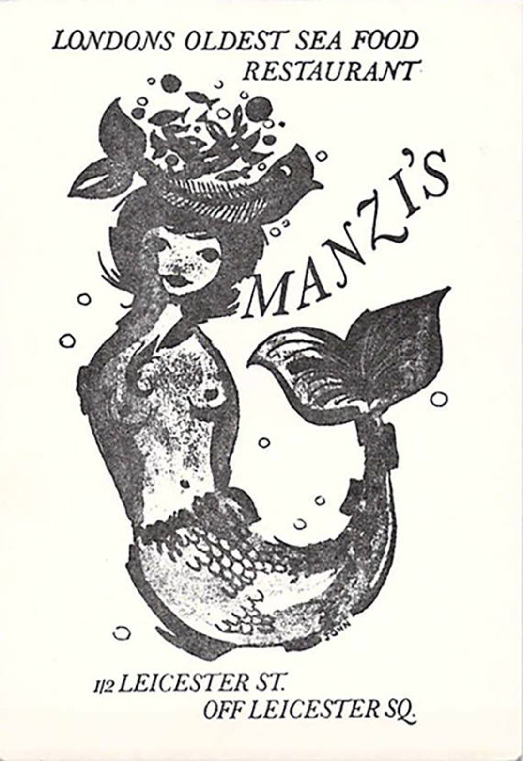 Vintage Mermaid Postcard Digital Download - Etsy