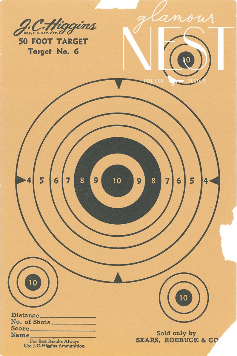 Vintage Kids Target ~ Digital Download - Etsy