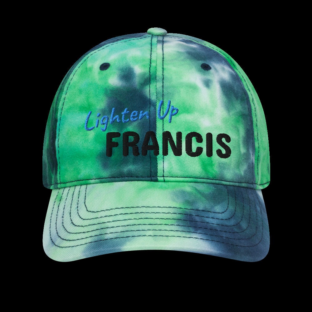 Lighten up Francis Tie Dye Hat - Etsy
