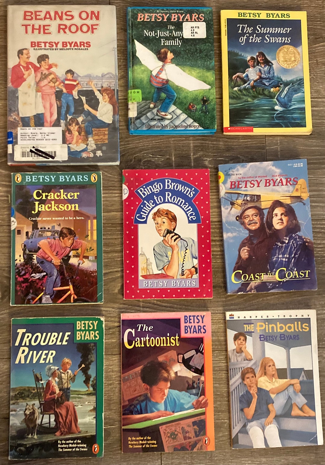 Set of 9 Vintage BETSY BYARS Chapter Books - Etsy